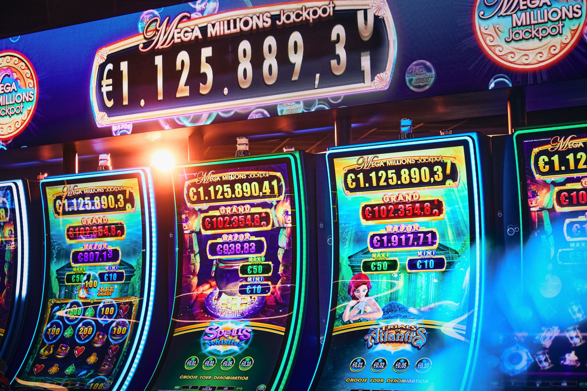 Jackpots bij Holland Casino